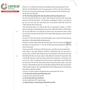 Thuốc Phazandol 500mg: Giảm đau - hạ sốt nhanh chóng, hiệu quả