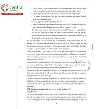 Thuốc Phazandol 500mg: Giảm đau - hạ sốt nhanh chóng, hiệu quả