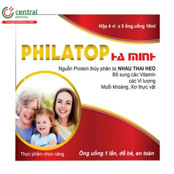 Thuốc Philatop Ha Minh - Giúp giảm mệt mỏi, tăng cường sức đề kháng