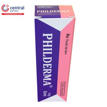 [CHÍNH HÃNG] Thuốc trị viêm da Philderma 10g: tác dụng và giá bán