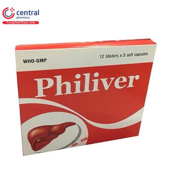 [CHÍNH HÃNG] Thuốc Philiver điều trị bệnh lý ở gan