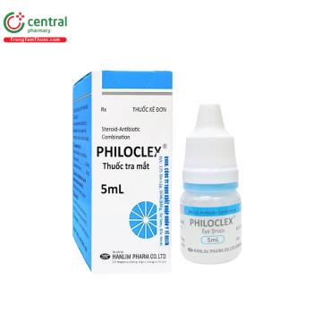 Thuốc Philoclex 5ml - trị nhiễm trùng cấu trúc ngoài mắt và phụ cận