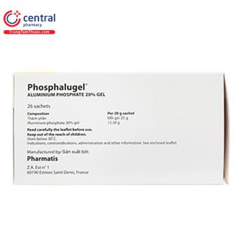 [CHÍNH HÃNG] Thuốc Phosphalugel điều trị viêm dạ dày cấp và mãn tính