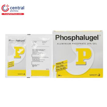 [CHÍNH HÃNG] Thuốc Phosphalugel điều trị viêm dạ dày cấp và mãn tính