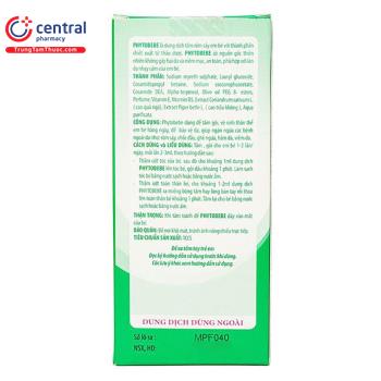 Sữa tắm Phytobebe 100ml - Dung dịch sữa tắm gội dùng cho em bé