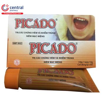 [CHÍNH HÃNG] Thuốc Picado - Điều trị viêm nhiễm niêm mạc miệng