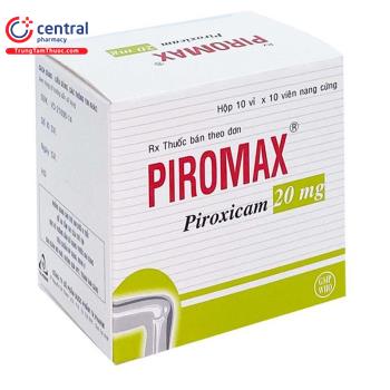 [CHÍNH HÃNG] Thuốc Piromax 20mg giảm sưng đau trong viêm khớp