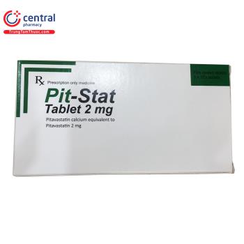 [CHÍNH HÃNG] Thuốc Pit-Stat 2mg điều trị mỡ máu cao