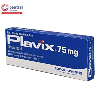 Thuốc Plavix 75mg dự phòng biến cố huyết khối do xơ vữa động mạch