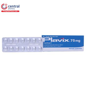 Thuốc Plavix 75mg dự phòng biến cố huyết khối do xơ vữa động mạch