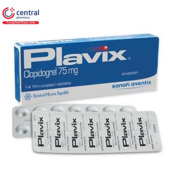 Thuốc Plavix 75mg dự phòng biến cố huyết khối do xơ vữa động mạch