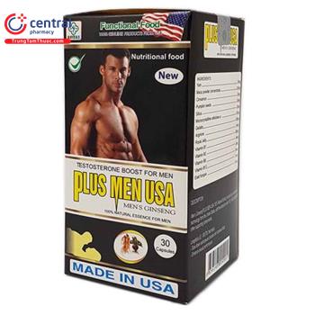 [CHÍNH HÃNG] Thuốc Plus Men USA tăng cường thể lực, sinh lý phái mạnh