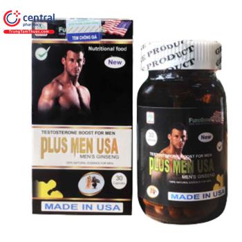 [CHÍNH HÃNG] Thuốc Plus Men USA tăng cường thể lực, sinh lý phái mạnh