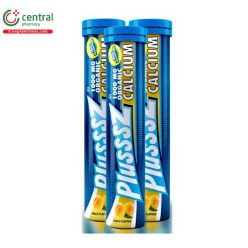 Viên sủi Plusssz Calcium - Bổ sung canxi, giảm nguy cơ loãng xương