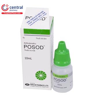Thuốc Posod 10 ml: Cách dùng – liều dùng, lưu ý khi sử dụng