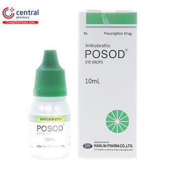 Thuốc Posod 10 ml: Cách dùng – liều dùng, lưu ý khi sử dụng