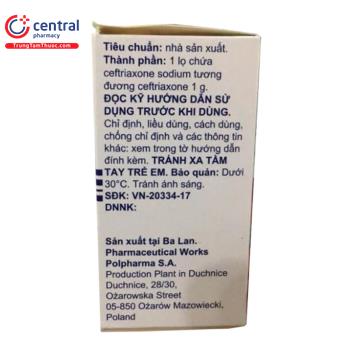 [CHÍNH HÃNG] Thuốc Poltraxon: Điều trị các bệnh nhiễm khuẩn
