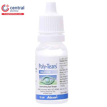 Thuốc Poly Tears 15ml - Giải pháp cho tình trạng khô mắt, mỏi mắt