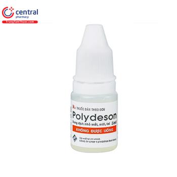 [CHÍNH HÃNG] Thuốc nhỏ mắt, mũi, tai Polydeson 5ml - điều trị nhiễm khuẩn