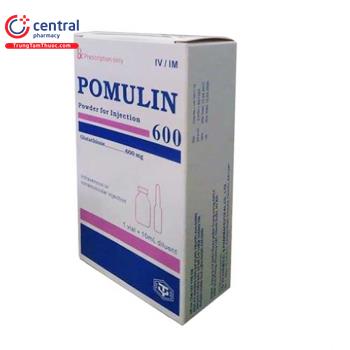 [CHÍNH HÃNG] Thuốc Pomulin 600 giảm độc tính trong hóa trị ung thư