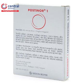 Postinor 1 là thuốc gì? Uống tối đa bao nhiêu viên một tháng?