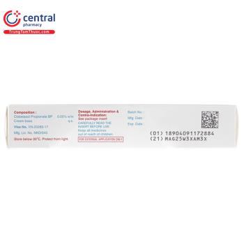 [CHÍNH HÃNG] Thuốc Powercort - kem bôi điều trị vẩy nến, eczema