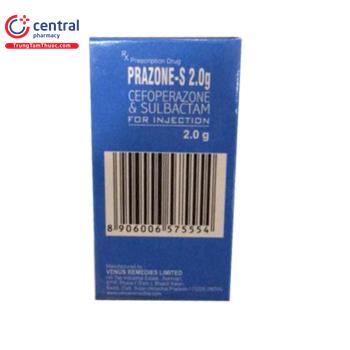 Thuốc tiêm PRAZONE-S 2.0g: Công dụng, liều dùng, chống chỉ định