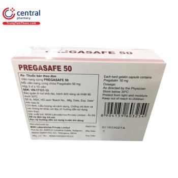 Thuốc Pregasafe 50mg đánh tan cơn đau thần kinh do động kinh