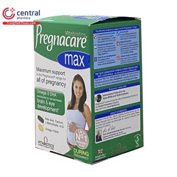 [CHÍNH HÃNG] Thuốc Pregnacare Max cung cấp dinh dưỡng cho mẹ bầu