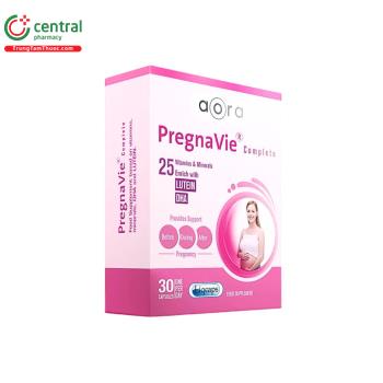 Viên uống bổ sung PregnaVie Complete tăng cường sức khỏe, đề kháng cho mẹ