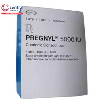 [CHÍNH HÃNG] Thuốc Pregnyl 5000 IU điều trị vô sinh cho cả nam và nữ