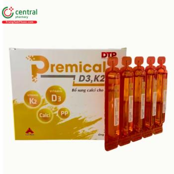 Thuốc Premical D3,K2 hỗ trợ phòng ngừa và điều trị thiếu hụt calci
