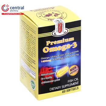 [CHÍNH HÃNG] Thuốc Premium Omega-3 UBB bảo vệ tim mạch, não bộ và mắt