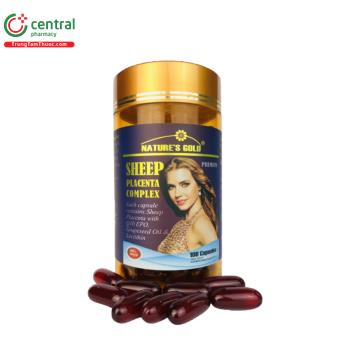 Viên uống Premium Sheep Placenta Complex - Đẹp da, ngăn ngừa lão hoá