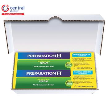 [CHÍNH HÃNG] Thuốc Preparation H Cream điều trị trĩ nội, trĩ ngoại