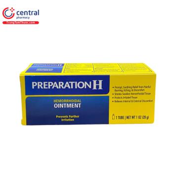 [CHÍNH HÃNG] Preparation H Ointment - Thuốc bôi trĩ nội, ngoại của Mỹ