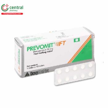 Thuốc Prevomit FT 10mg hộp hộp 50 viên điều trị nôn và buồn nôn
