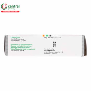 Thuốc Prevomit FT 10mg hộp hộp 50 viên điều trị nôn và buồn nôn