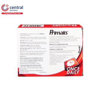[CHÍNH HÃNG] Viên uống Primalis Berlin giảm phì đại tiền liệt tuyến