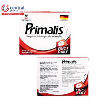 [CHÍNH HÃNG] Viên uống Primalis Berlin giảm phì đại tiền liệt tuyến