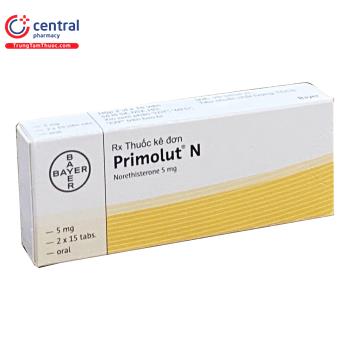[CHÍNH HÃNG] Thuốc Primolut N 5mg điều trị rối loạn kinh nguyệt