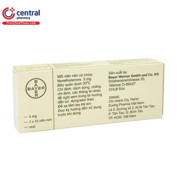 [CHÍNH HÃNG] Thuốc Primolut N 5mg điều trị rối loạn kinh nguyệt