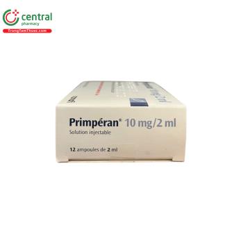 [CHÍNH HÃNG] Thuốc Primperan 10mg/2ml (ống) chống buồn nôn, nôn