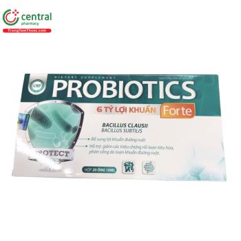 Thuốc Probiotics Forte hỗ trợ bổ sung các lợi khuẩn đường ruột