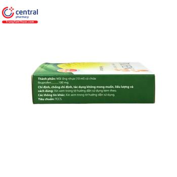 Thuốc Profen 100mg/10ml hạ sốt, giảm đau cho trẻ em hiệu quả