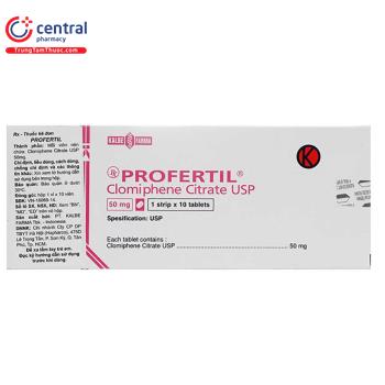 [CHÍNH HÃNG] Thuốc Profertil kích thích sự phát triển của trứng