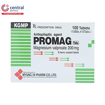 [CHÍNH HÃNG] Thuốc Promag 200mg - Thuốc điều trị động kinh