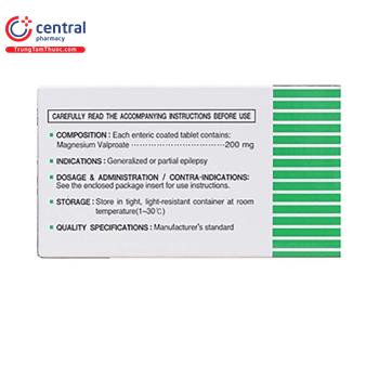 [CHÍNH HÃNG] Thuốc Promag 200mg - Thuốc điều trị động kinh