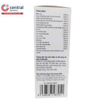 Siro ho Promax New hỗ trợ giảm hắt hơi, sổ mũi, ho do viêm họng