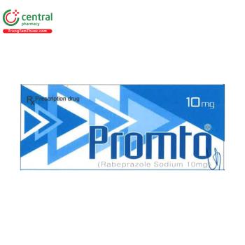 Thuốc Promto 10mg - Điều trị tình trạng loét dạ dày lành tính tiến triển